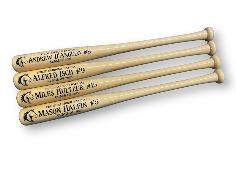 18" Personalized Baseball Bat Custom Baseball Bat Engraved Bat Engraved ...