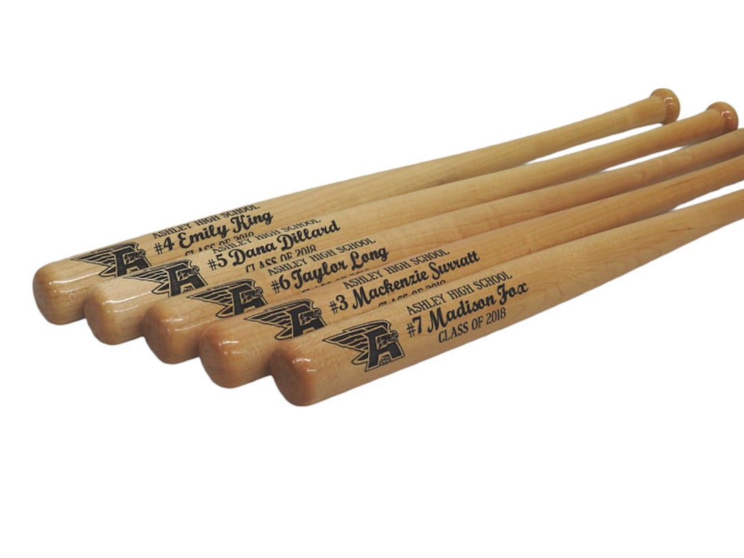 18" Personalized Baseball Bat Custom Baseball Bat Engraved Bat Engraved ...