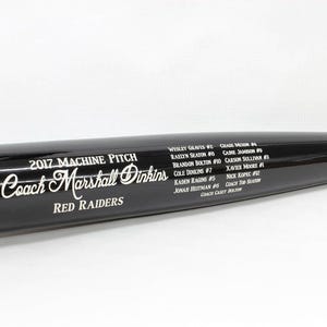 18" Personalized Baseball Bat Custom Baseball Bat Engraved Bat Engraved ...