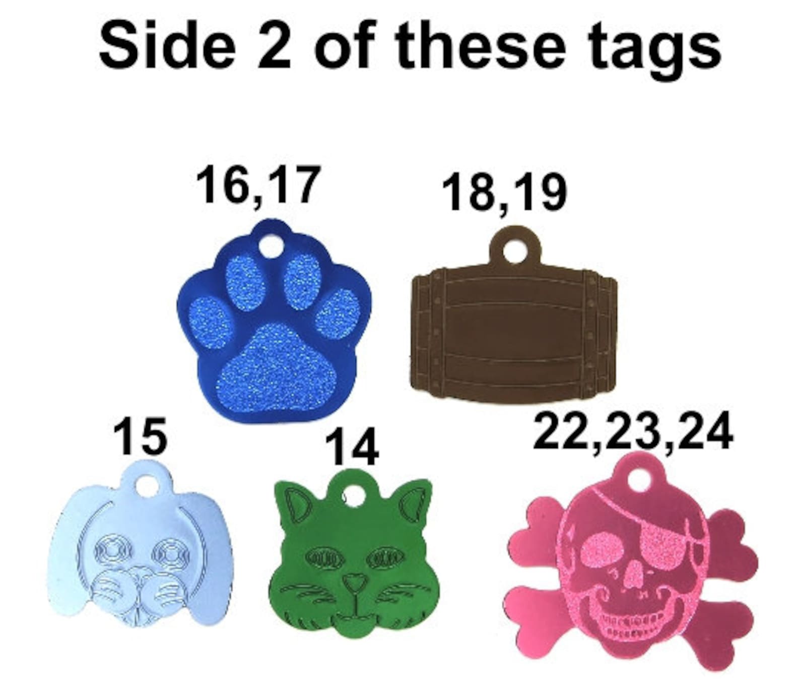 Custom Engraved Pet Id Tags for Cats and Dogs - Durable Cat Tags and ...