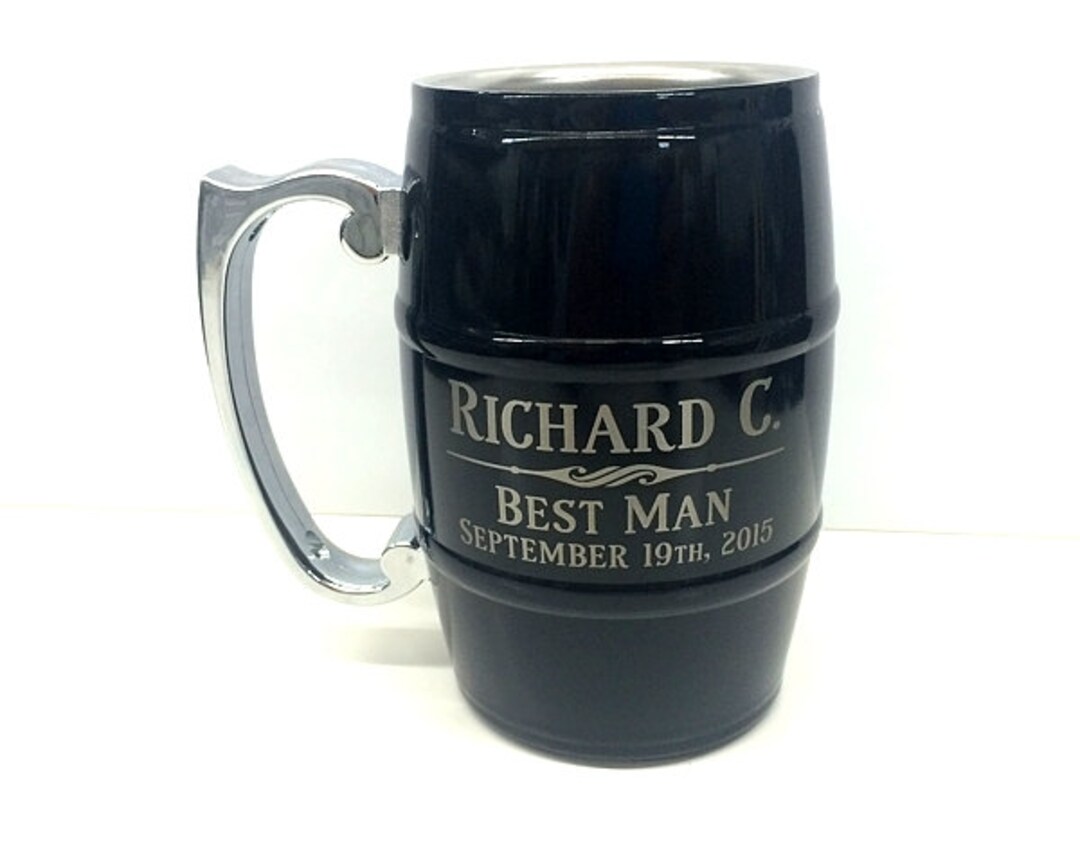 Engraved Barrel Mug Sports Bottle Custom Engraving Personalized Mug ...