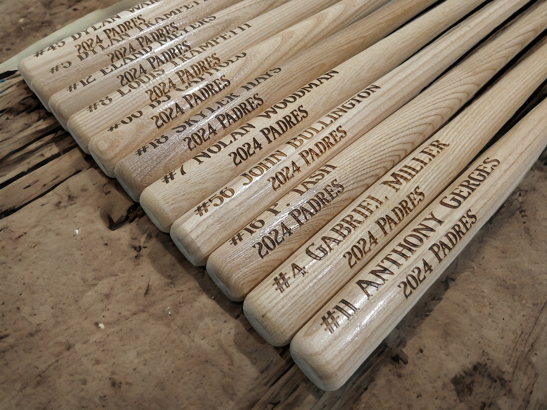 18" Mini Baseball Bat Little League Personalized Baseball Bat Baseball ...