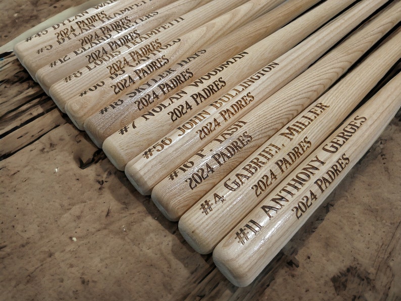 18" Mini Baseball Bat Little League Personalized Baseball Bat Baseball ...