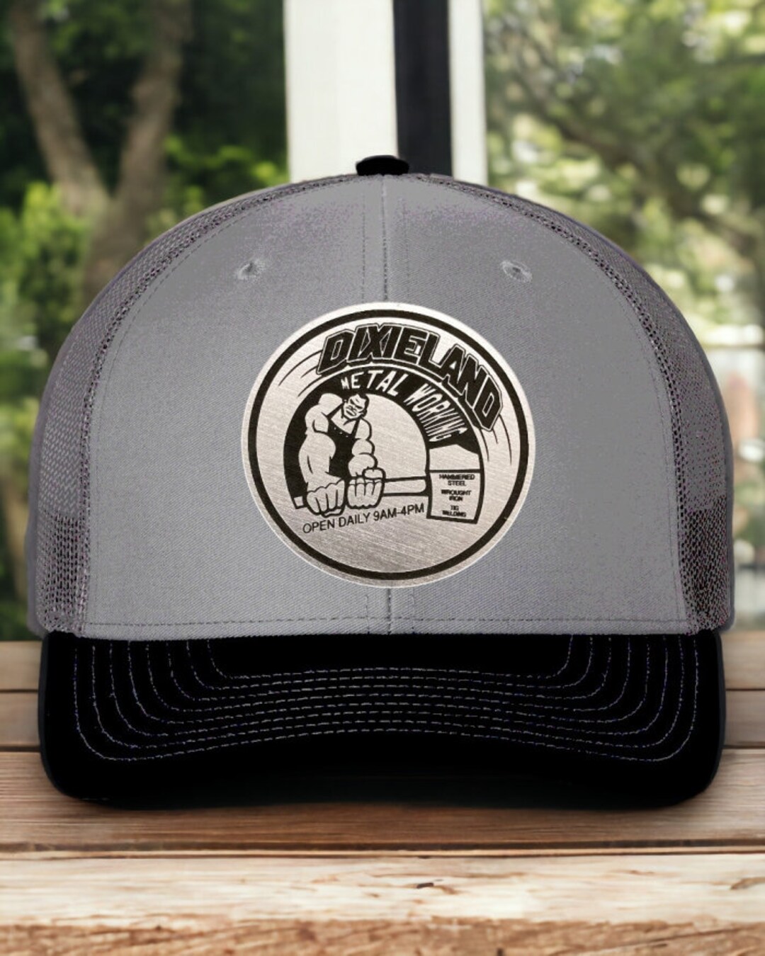 Custom Acrylic Hat Patch Richardson 112 Engraved Acrylic Patch Hat Logo ...