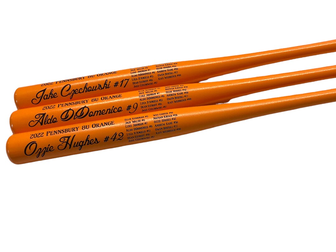 18 Personalized Baseball Bat Custom Baseball Bat - Etsy