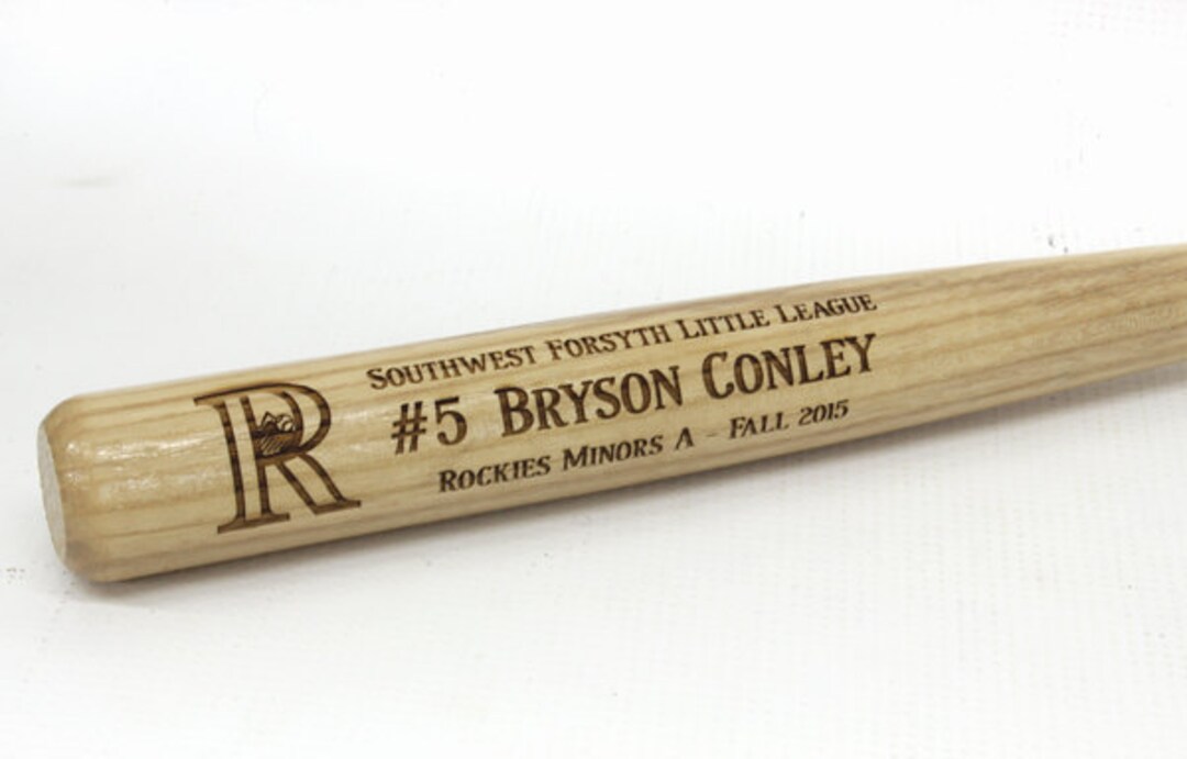 18 Mini Baseball Bat Little League Personalized Baseball Bat Baseball ...