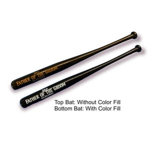 18" Personalized Baseball Bat Custom Baseball Bat Engraved Bat Engraved ...