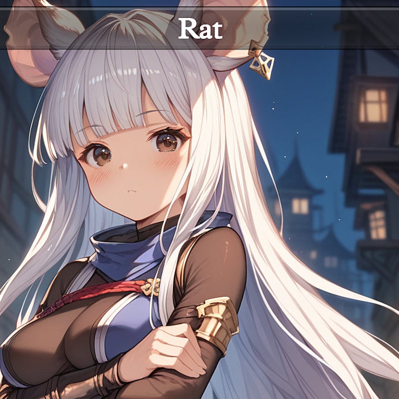 Magic Token Waifu 18 - Etsy UK