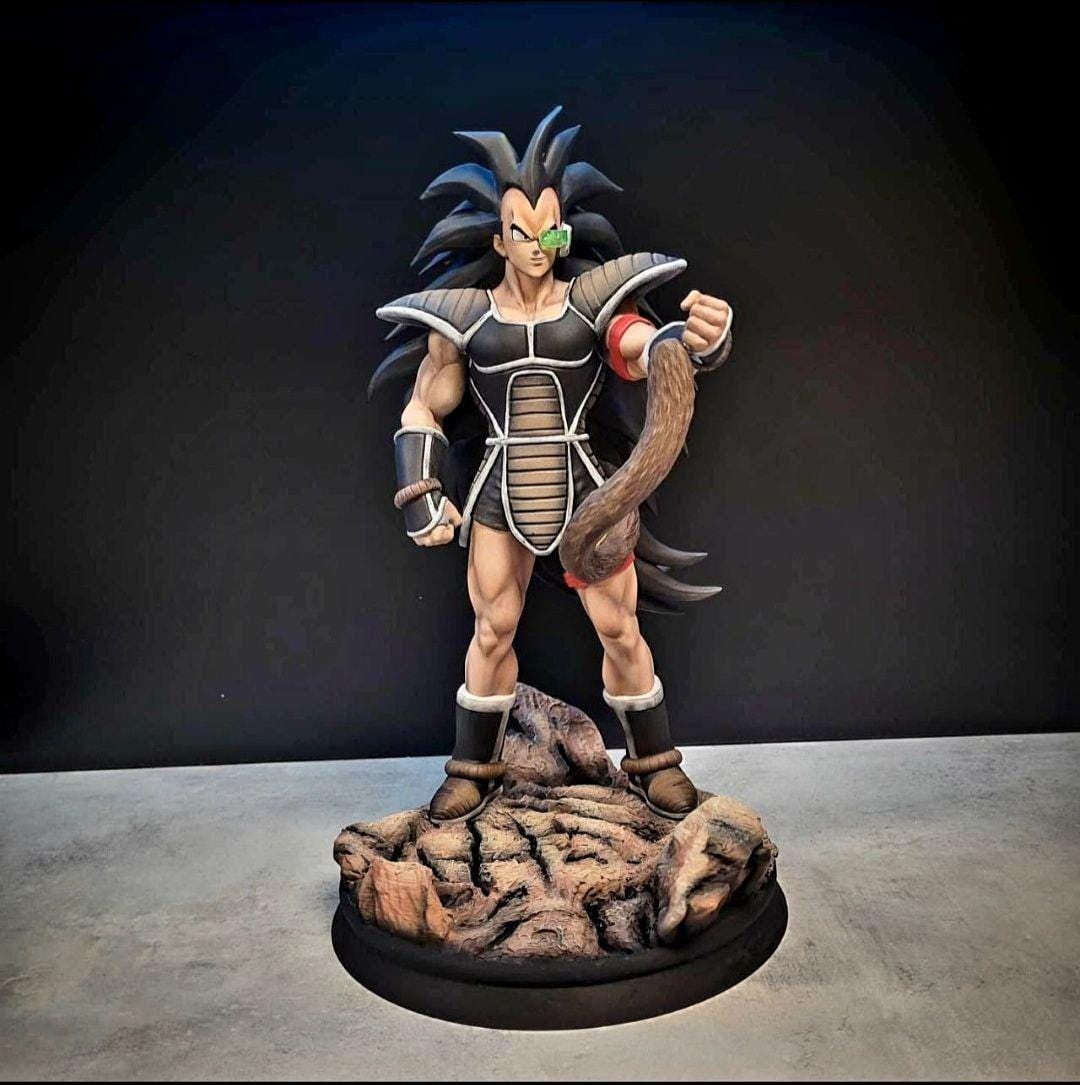 Raditz Statue STL File, 3D Digital Printing STL File for 3D Printers ...