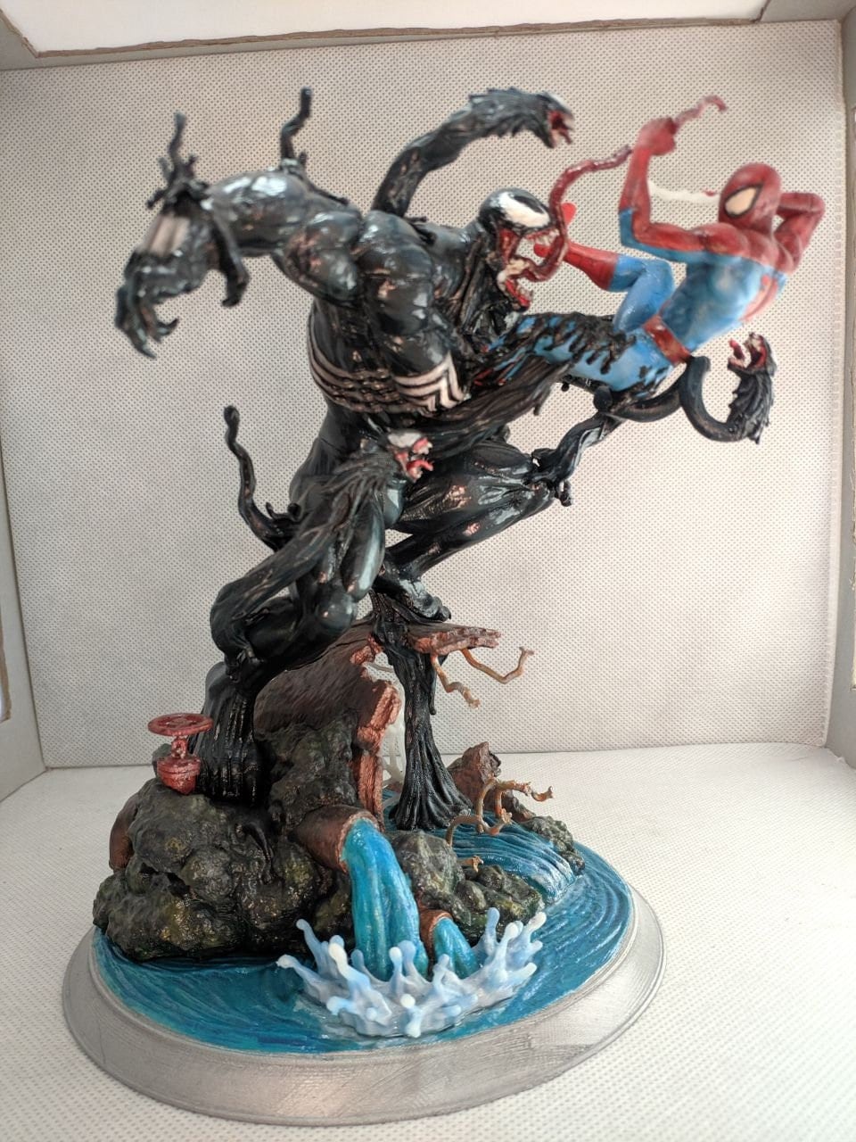 Venom Spiderman Statue STL File, 3D Digital Printing STL File for 3D ...