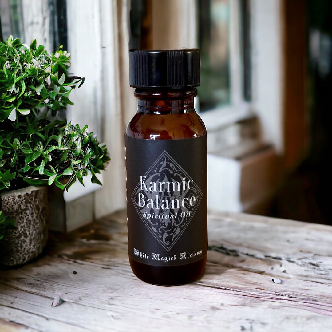 Karmic Balance Spell Oil by White Magick Alchemy - Etsy