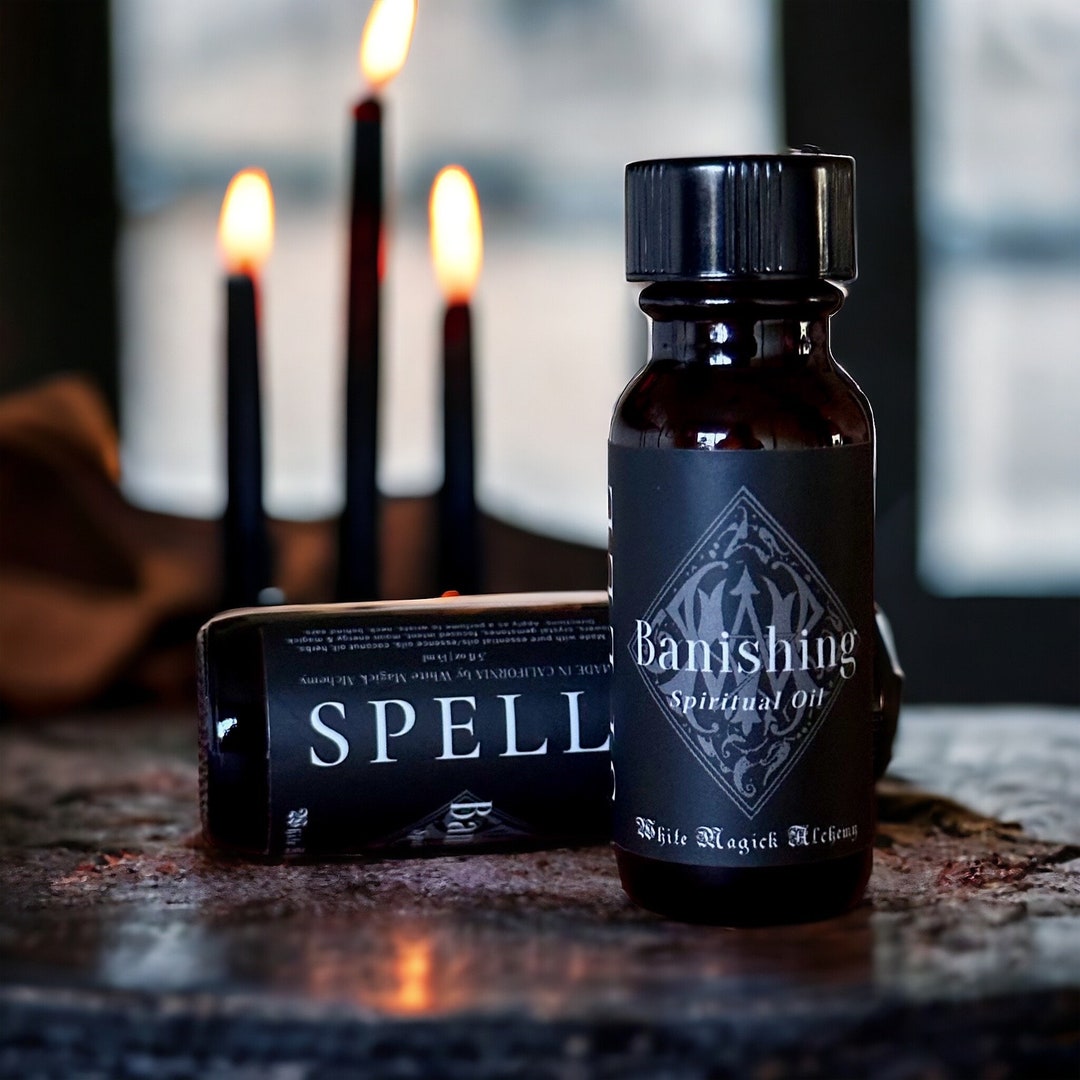 Banishing Spell Oil by White Magick Alchemy - Etsy
