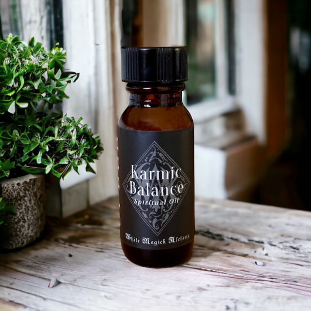 Karmic Balance Spell Oil by White Magick Alchemy, Pagan, Wicca ...