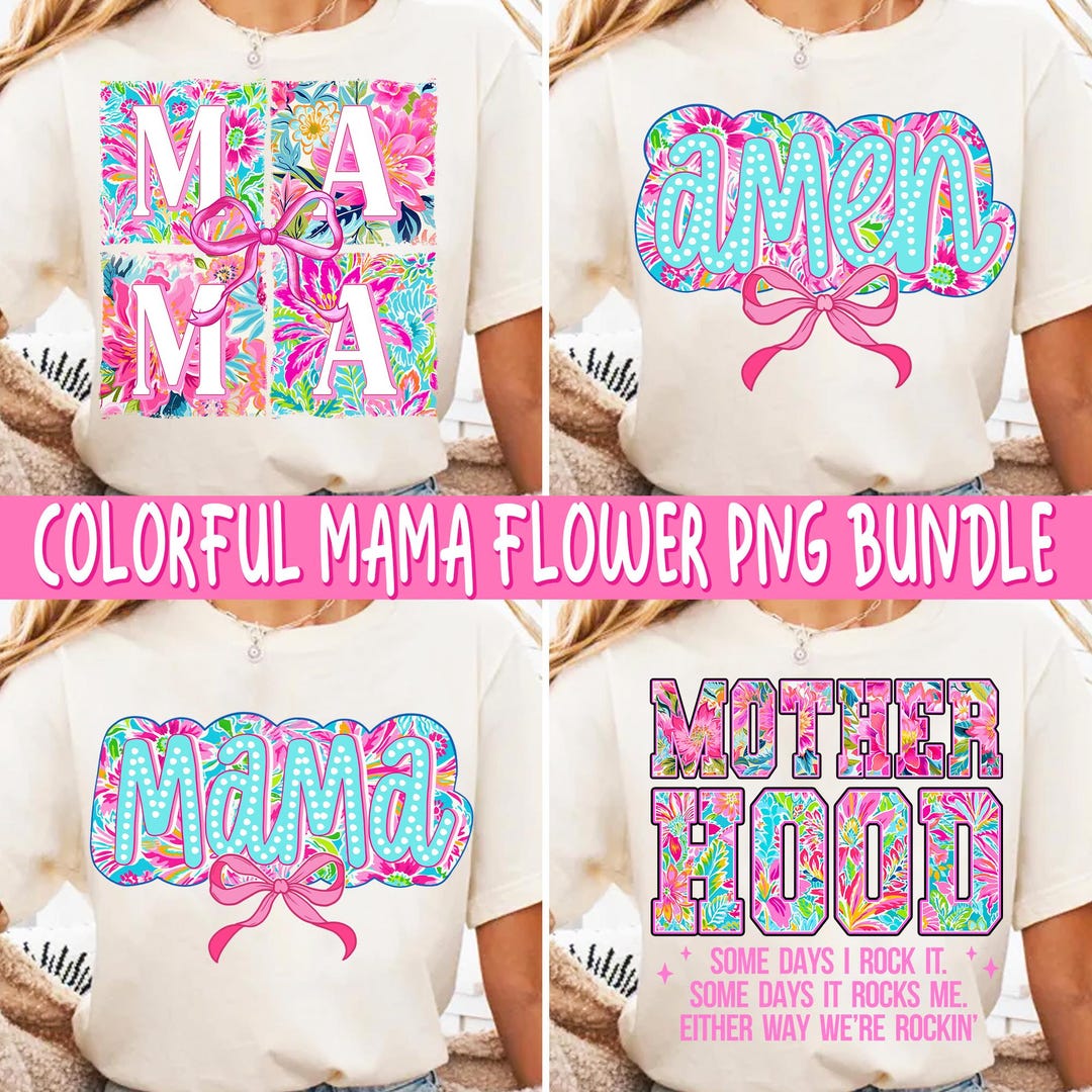 Preppy Mama Coquette Png, Preppy Mama Flowers Png, Varsity Mama Png ...