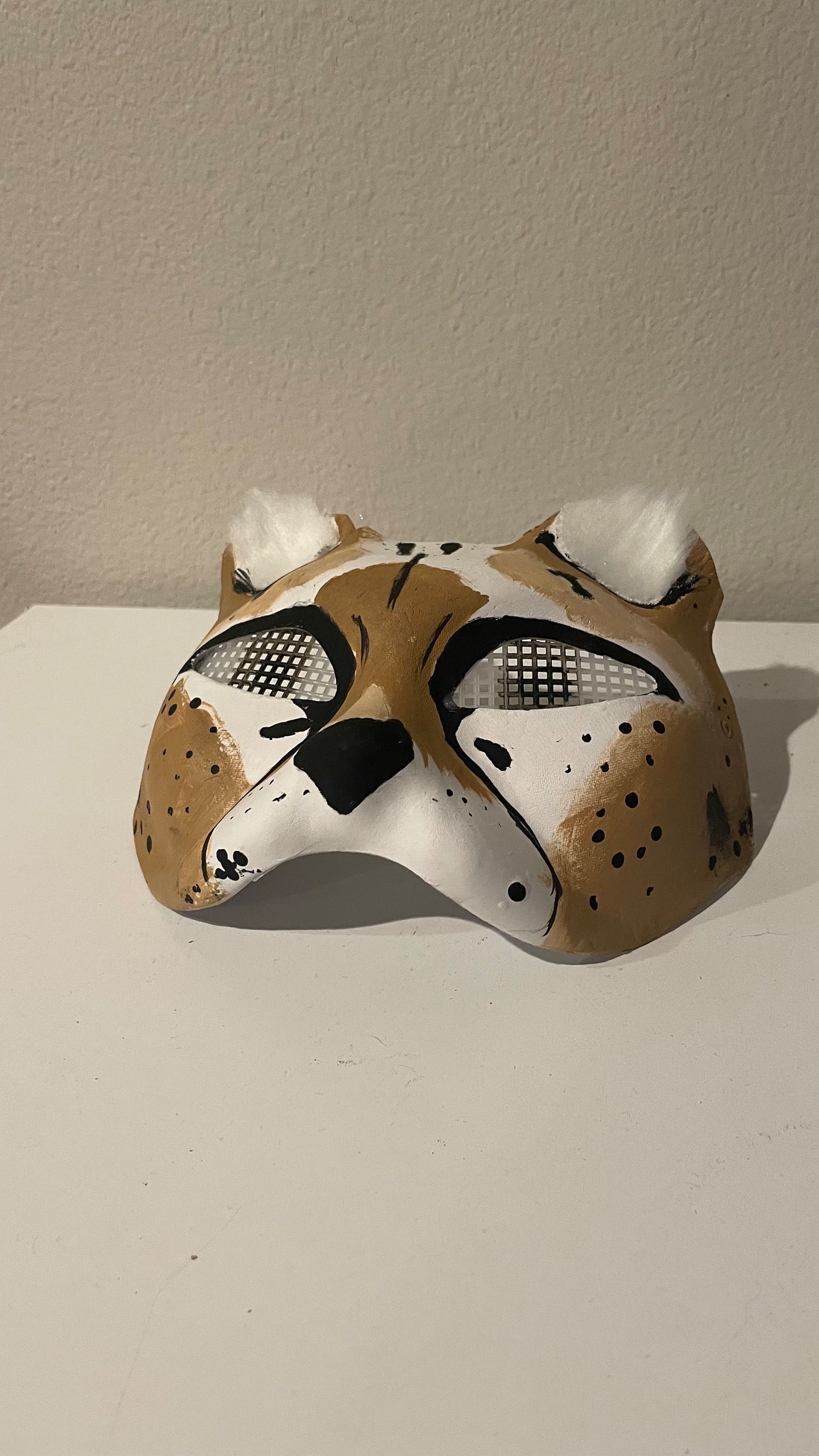 Cheetah Therian Cat Mask NO INTERNATIONAL SHIPPING - Etsy