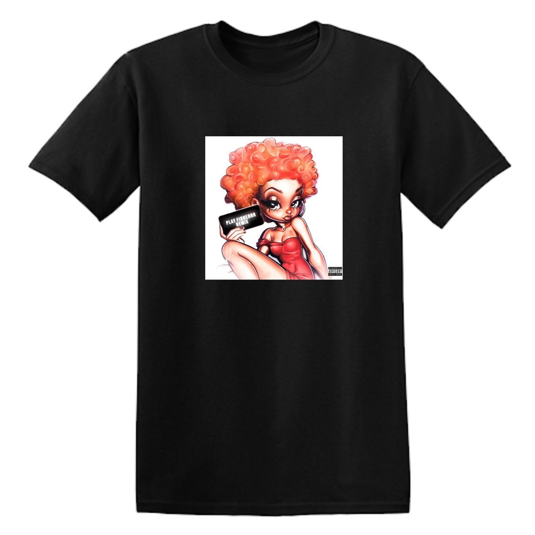 Ice Spice Album Cover T-shirt Cute Animated | Fit T-shirt | Heart ...