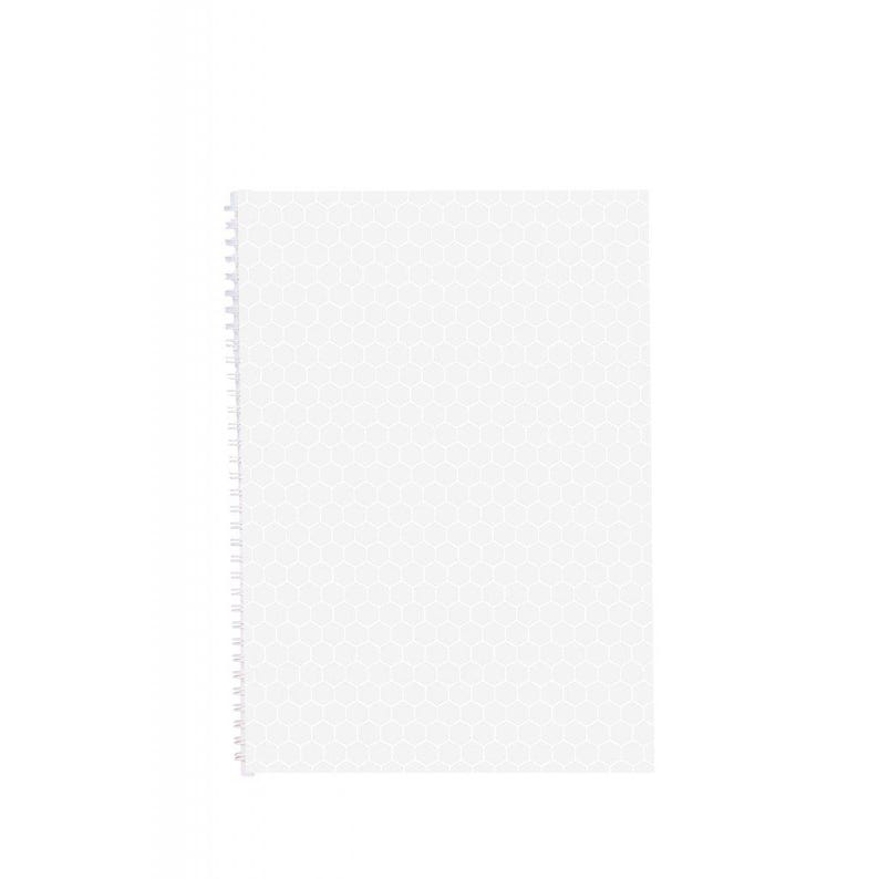 Organic Chemistry Hexagon Whitelined Paper Spiral Notebook A4 ...
