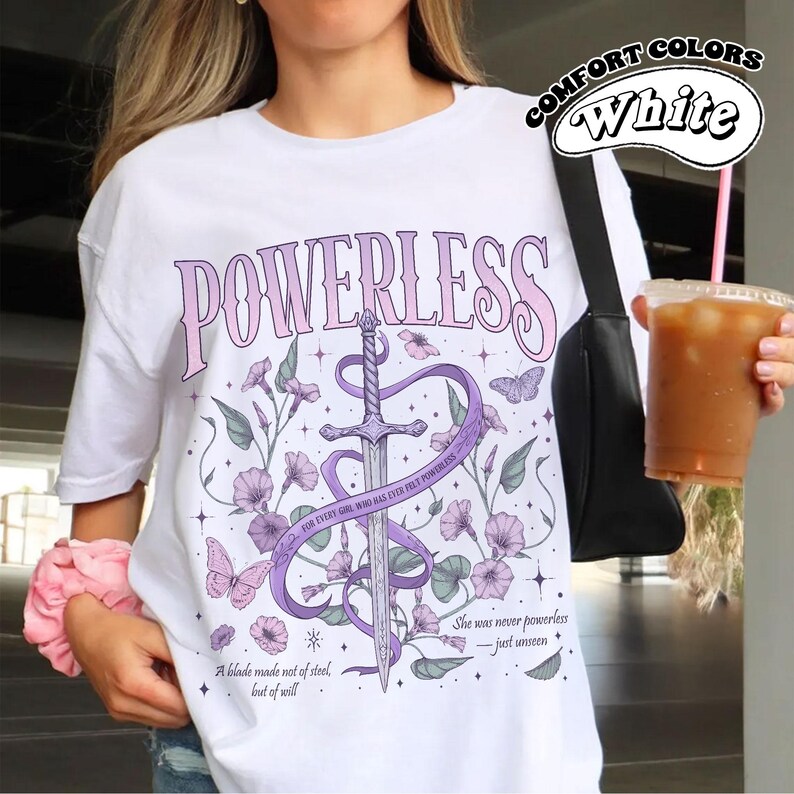 Powerless Bookish Comfort Colors T-shirt for Fan, Kai Azer I Love You ...