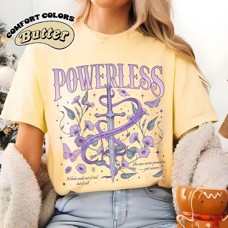 Powerless Bookish Comfort Colors T-shirt for Fan, Kai Azer I Love You ...