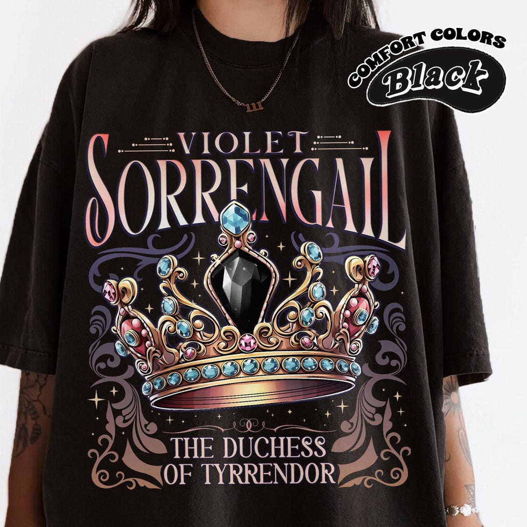 Violet Sorengail Comfort Color T-shirt | Fourth Wing Series | Dragon ...