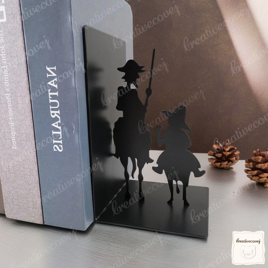 Bookends, 3D Metal Bookends, Metal Decor, Metal Art, Office, Gift ...