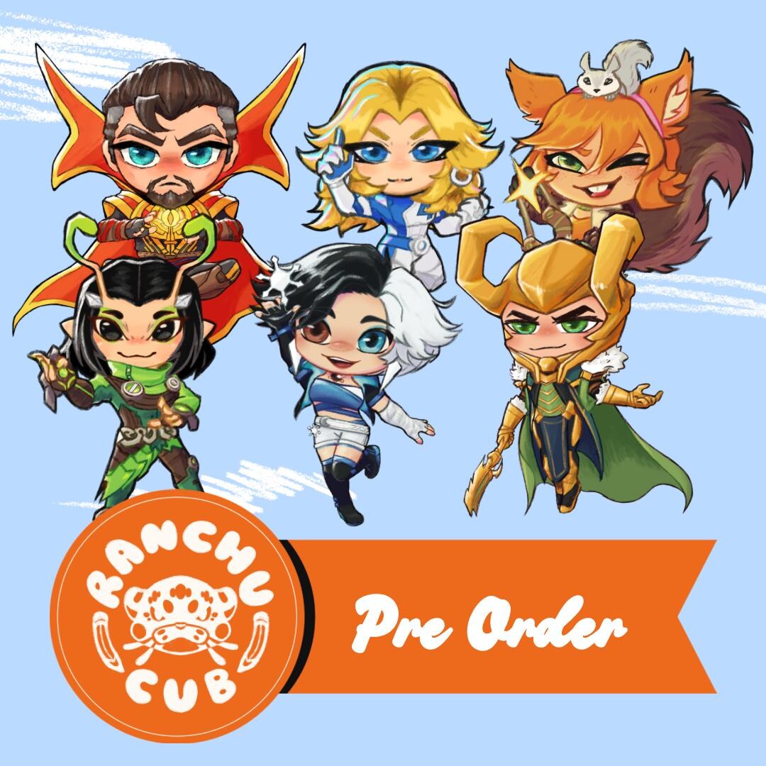 PRE-ORDER Marvel Rivals, Dr. Strange, Invisible Woman, Luna Snow ...