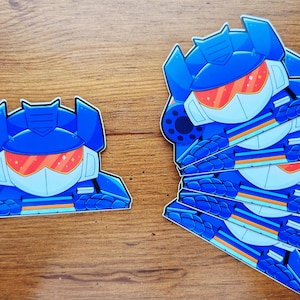 TF G1 Soundwave and Shockwave Car Decal 5 In. - Etsy