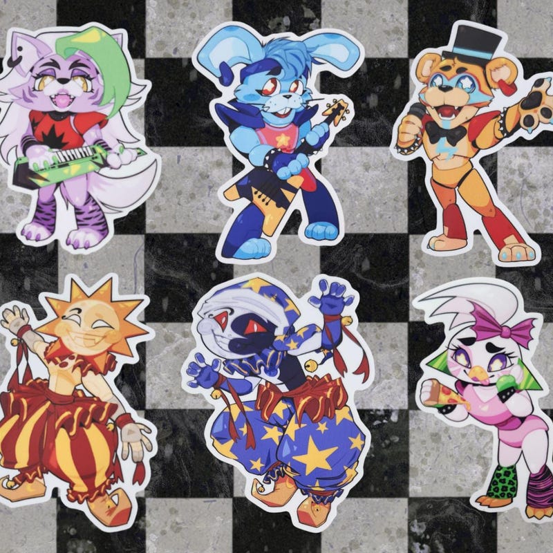 Five Nights at Decal - Etsy