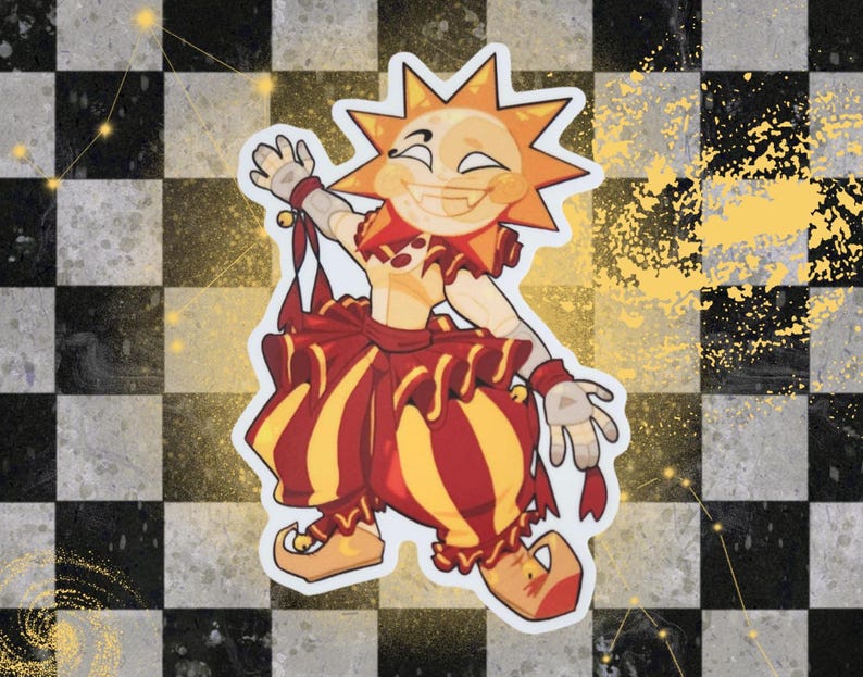 FNAF Security Breach Stickers Glamrock Freddy, Roxy, Bonnie, Sun, and ...