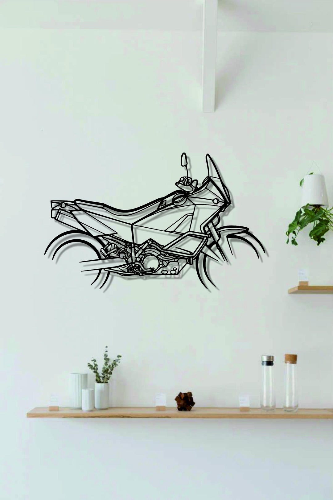 990 Motorcycle Metal Wall Art | Wall Decor | Custom Motorcyclecycle ...