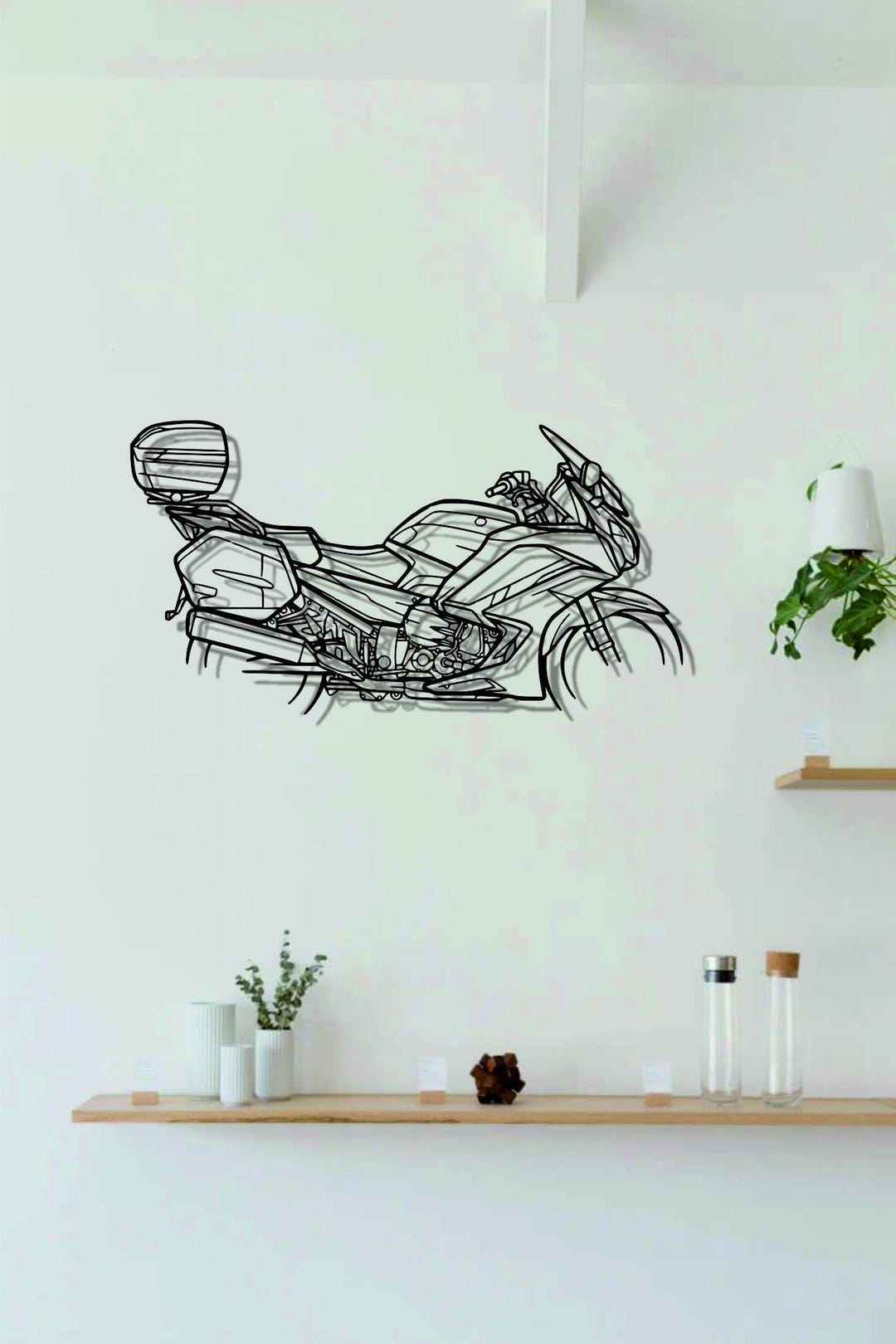 FJR 1300 Motorcycle Metal Wall Art | Wall Decor | Custom ...