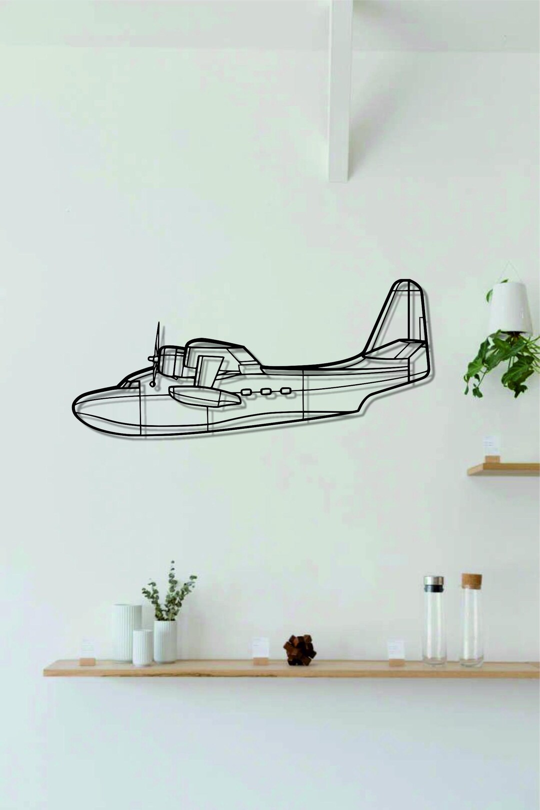 HU-16B Albatross Aircraft Metal Wall Art | Airplanes Art | Aircraft ...