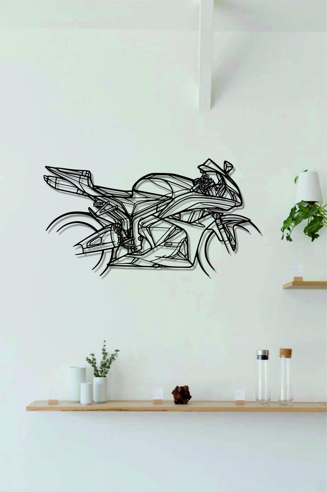 CBR 600RR 2009 Motorcycle Metal Wall Art | Wall Decor | Custom ...