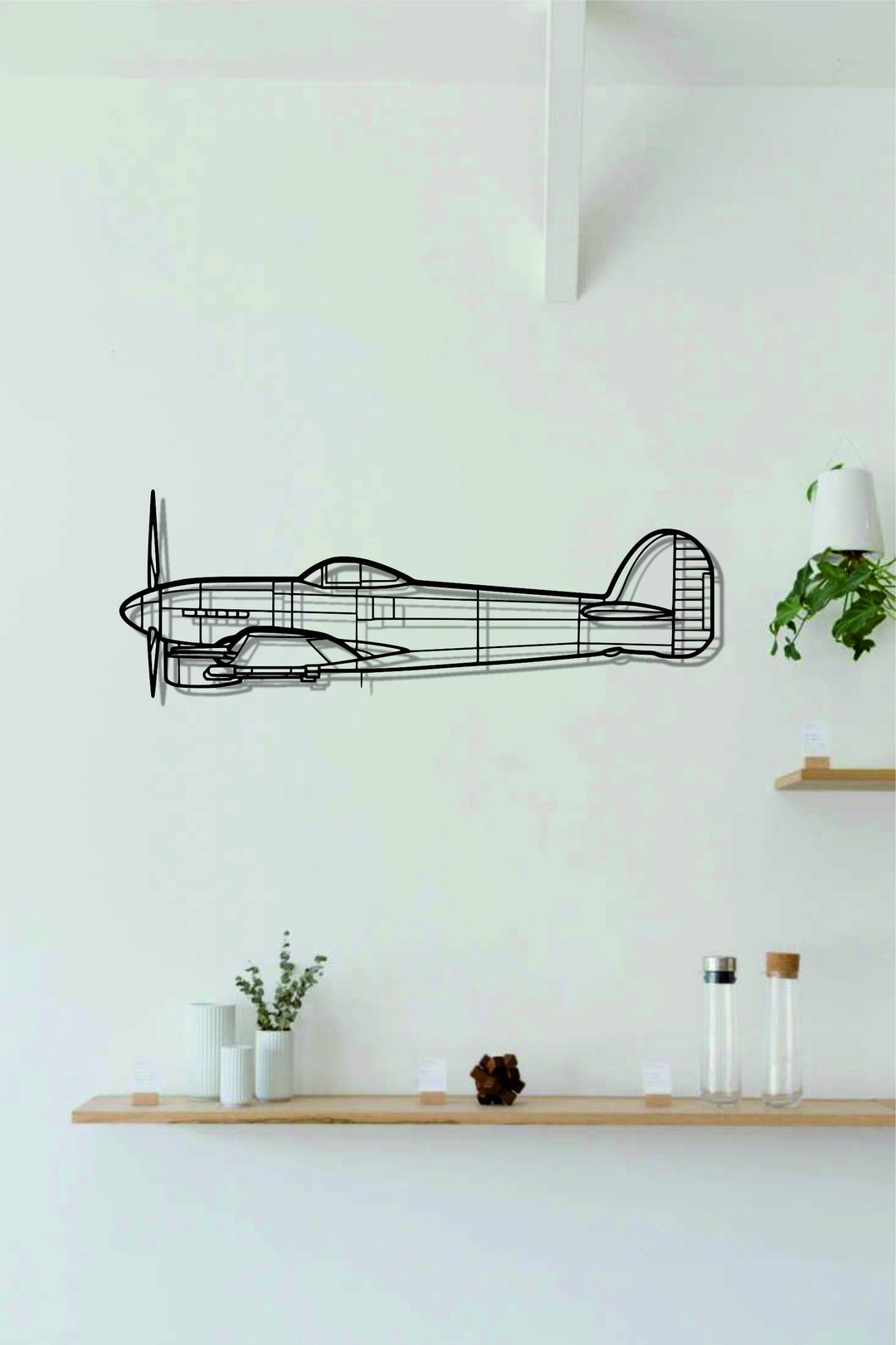 Typhoon Aircraft Metal Wall Art | Airplanes Art | Aircraft Metal Wall ...