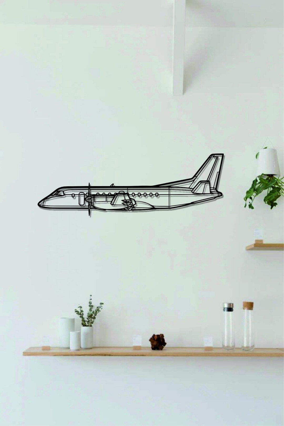 340B Plus Airplanes Metal Wall Art Aircraft Art Aircraft Metal Wall Art ...