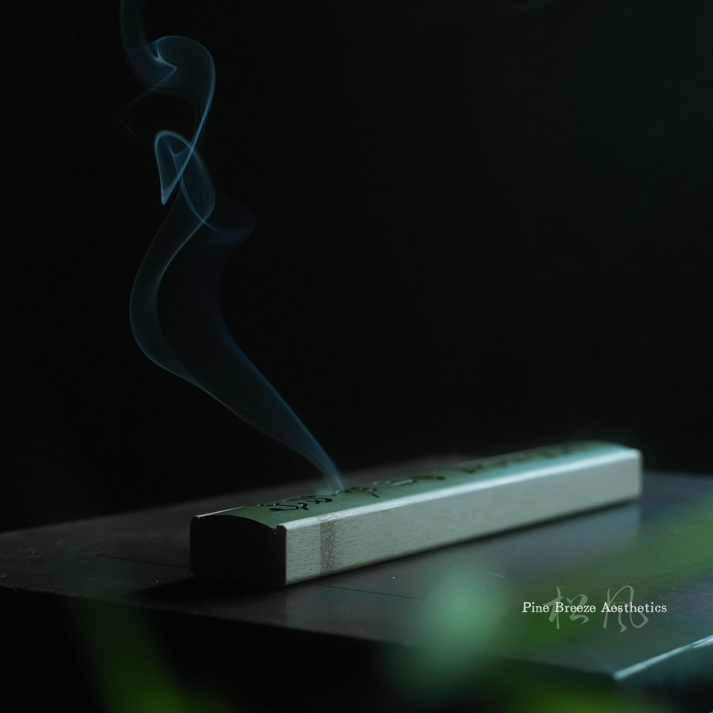 Zen Incense Holder Box, Original Font Hollowed Bamboo Incense Holder ...