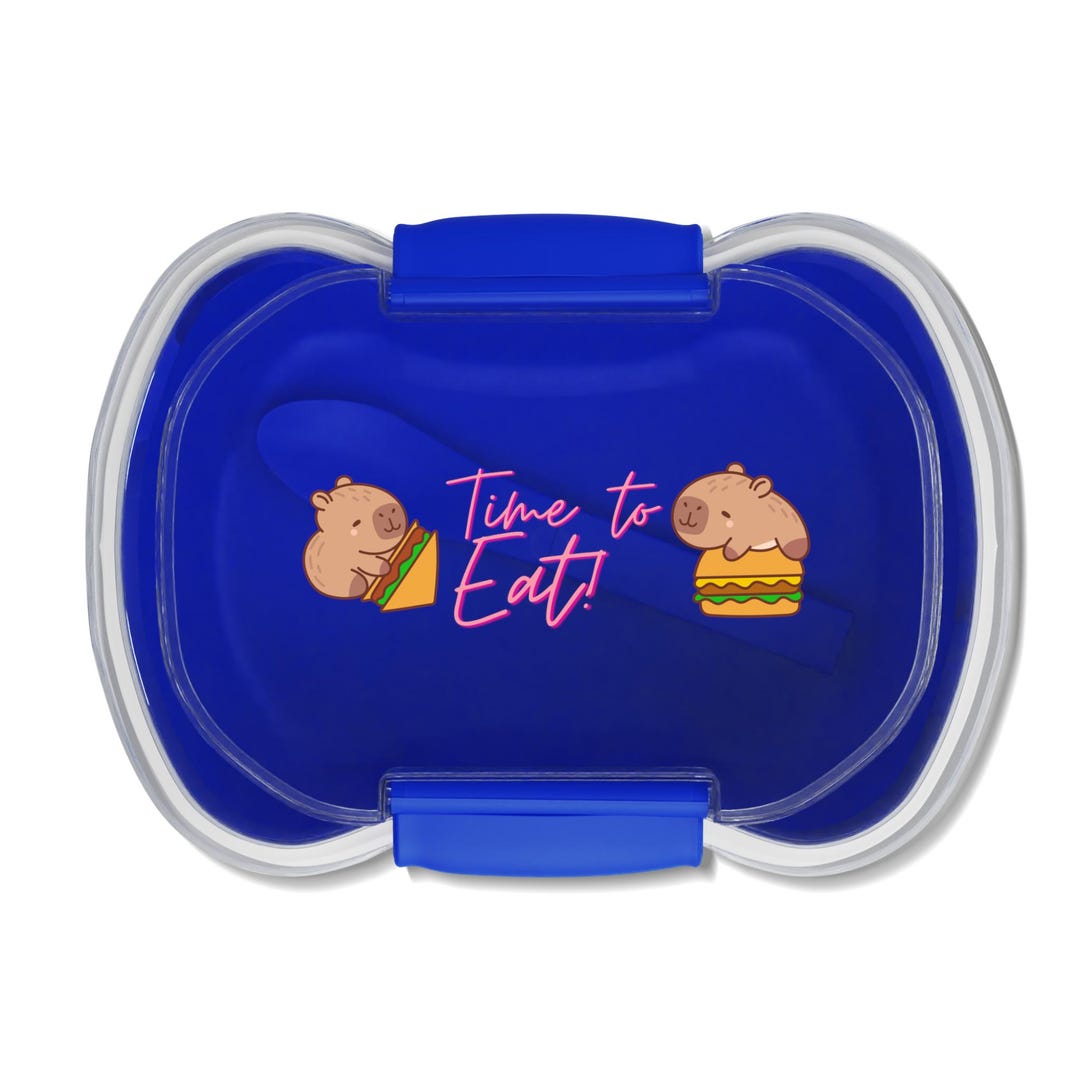 Capybara Food Two-tier Bento Box - Etsy