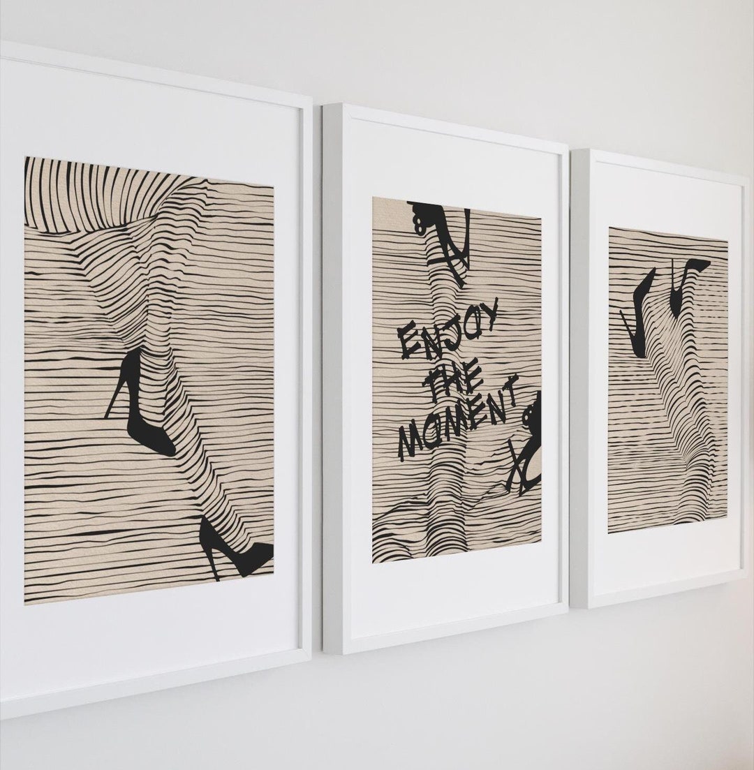 Motivational Positive Posters Set of 6 PRINTABLES Wall Art ...