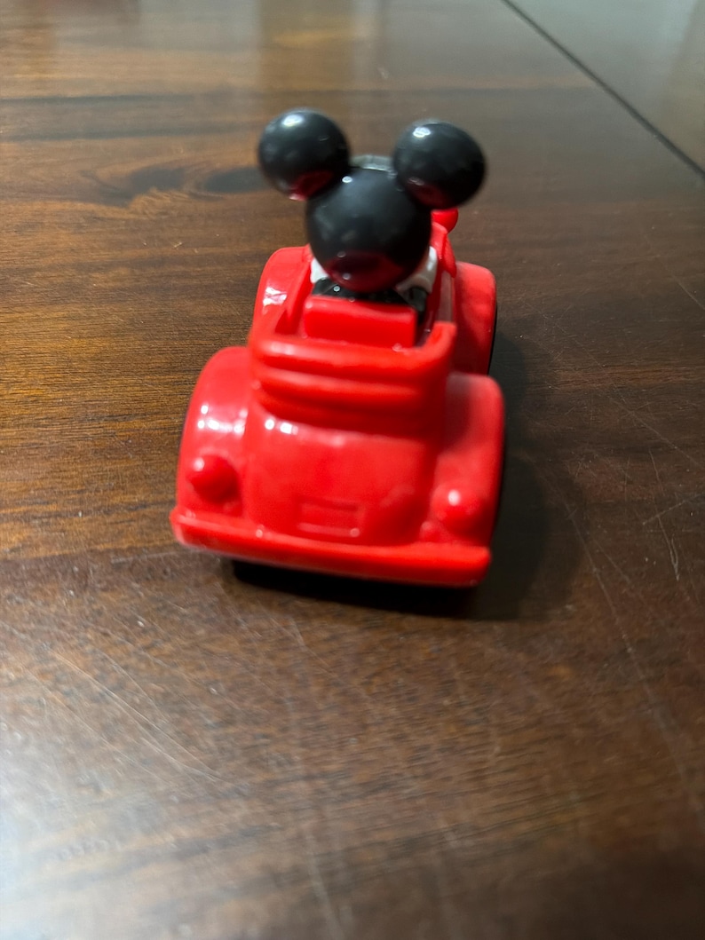Disney Mickey Mouse Pull Back Car - Etsy