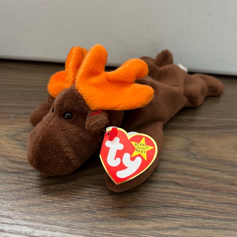 Ty Beanie Baby Moose - Etsy