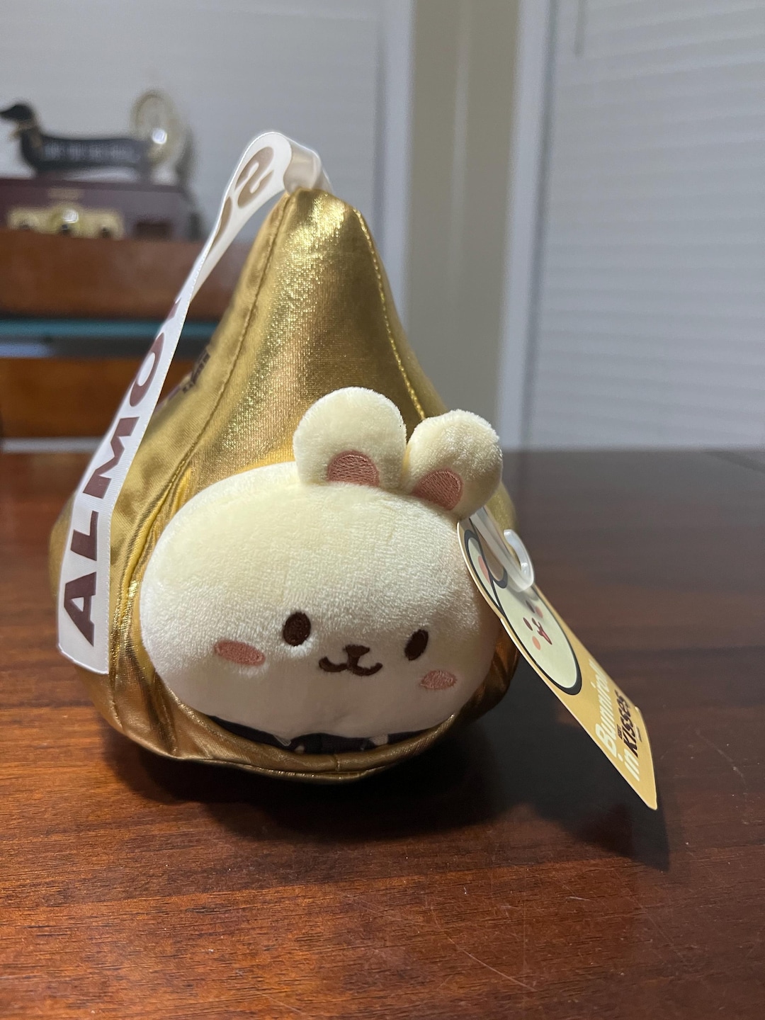 Bunniroll Stuffed Animal Plush Toy - Official Hershey Kisses Chocolate ...