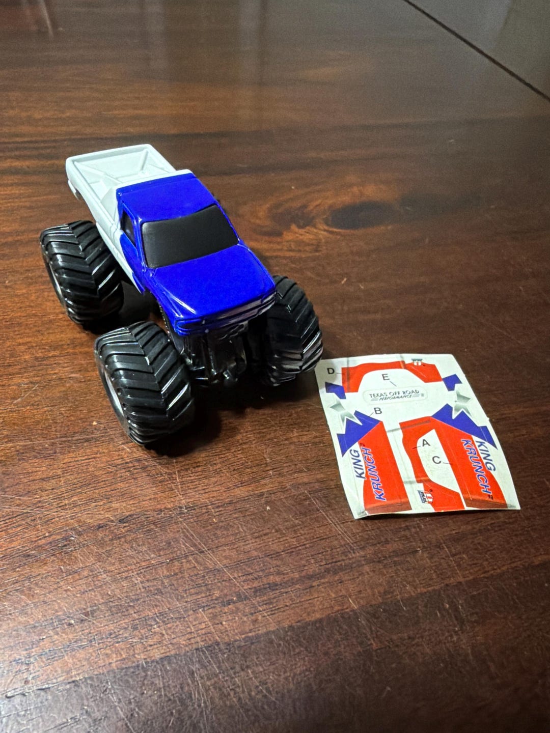 2001 Hot Wheels King Krunch Monster Truck Mcdonalds Happy Meal Toy - Etsy