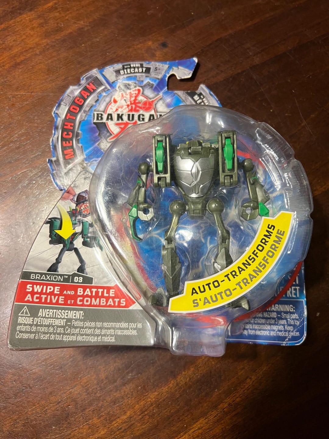 BAKUGAN MECHTOGAN Swipe and Battle BRAXION 03 Real Die-cast Toy - Etsy