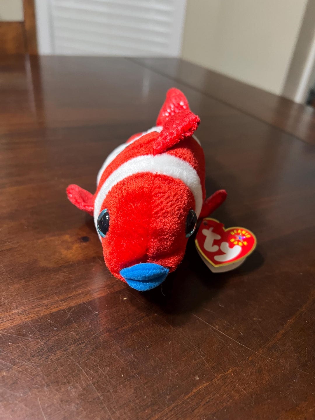 Ty Beanie Baby Jester Clown Fish 2000 - Etsy