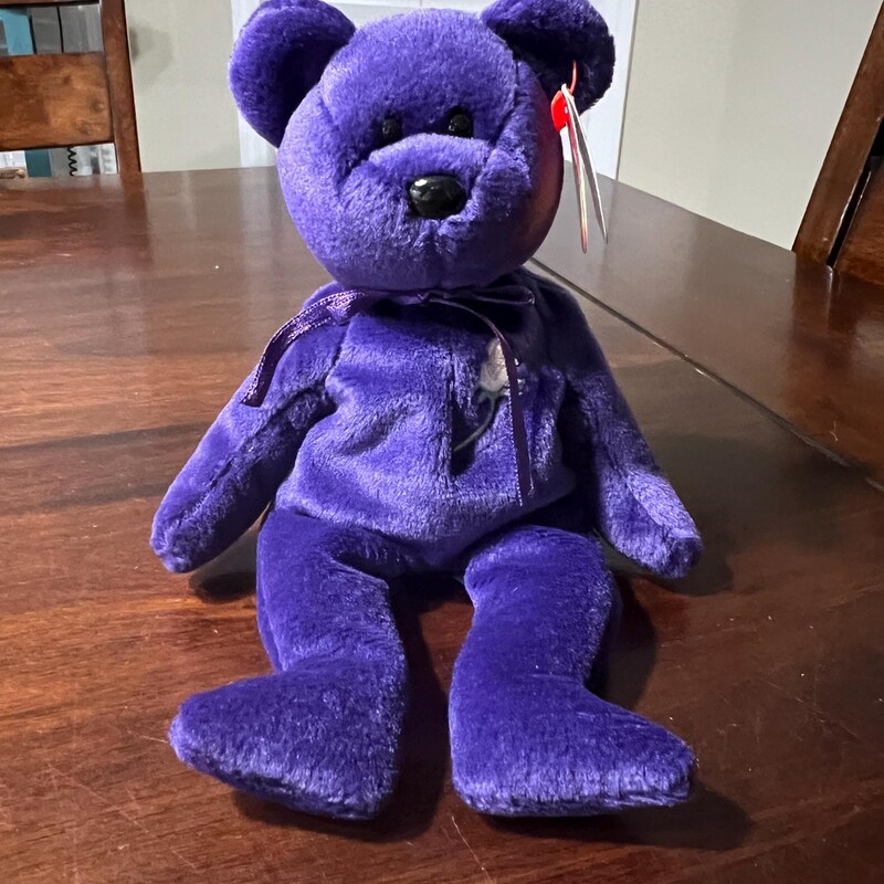 Purple Princess Ty Beanie Baby - Etsy