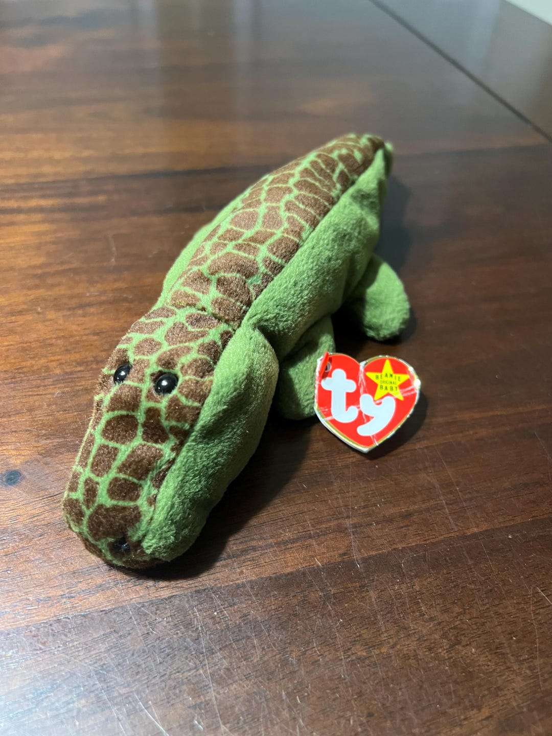 1994 Ty Beanie Baby Ally the Alligator - Etsy