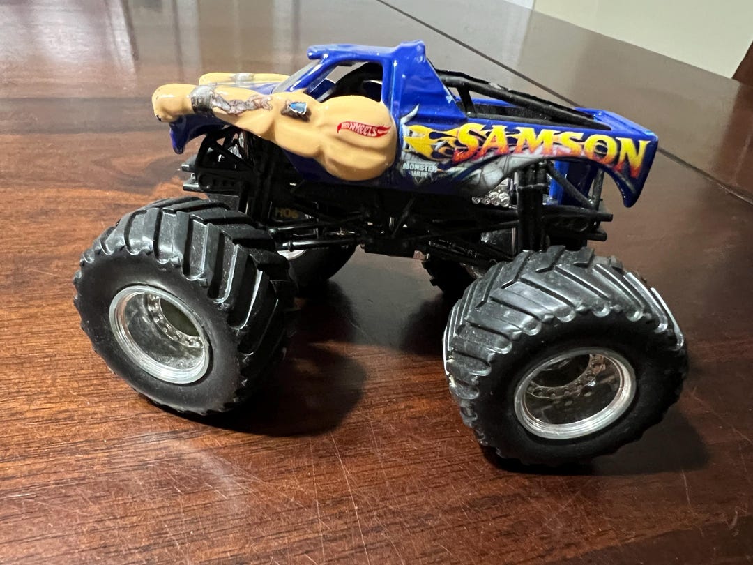 Hot Wheels Monster Jam Samson Monster Truck 1:64 - Etsy