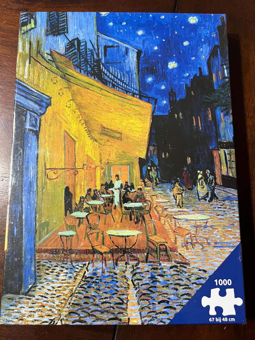 1000-piece Kroller-muller Jigsaw Puzzle Vincent Van Gogh's Café Terrace ...