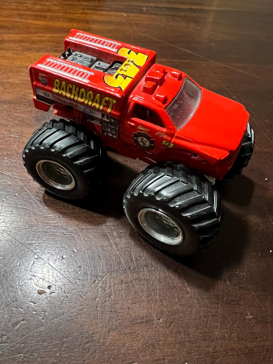 Hot Wheels Monster Jam Backdraft 1:64 Scale Die-cast Monster Truck - Etsy