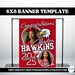 Custom Graduation Banner Template: Class of 2025 (6x8, Editable Canva ...